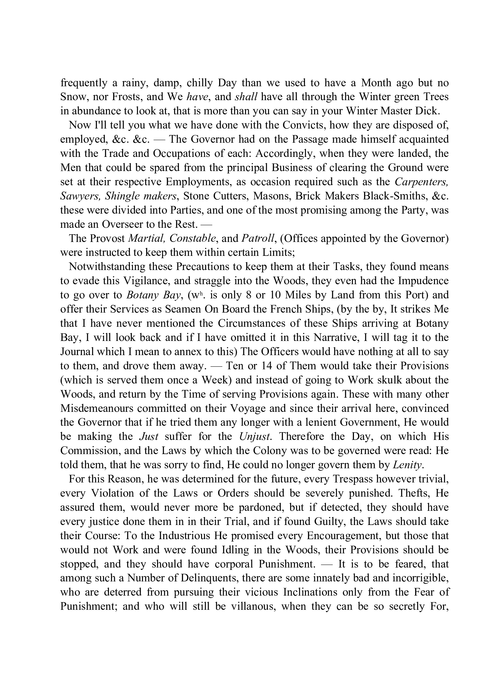 Journal of a First Fleet Surgeon | University of Sydney Library