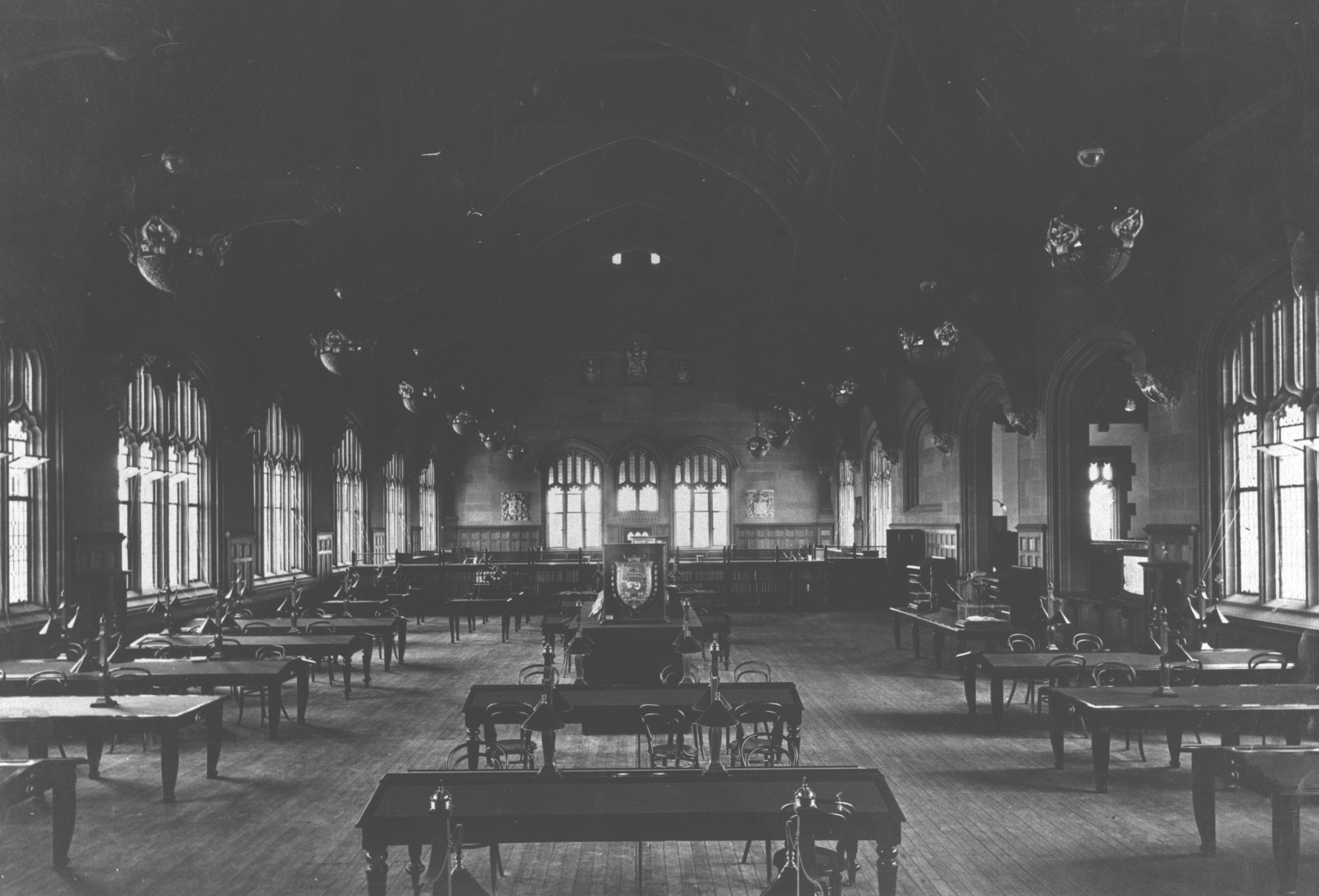 Original Fisher Library, MacLaurin Hall | University of Sydney Library