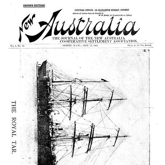 New Australia. Number 12, September 16, 1893 | University of Sydney Library